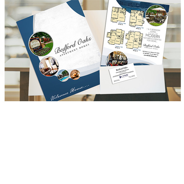 Custom Pocket Folders - Apartment Ideas